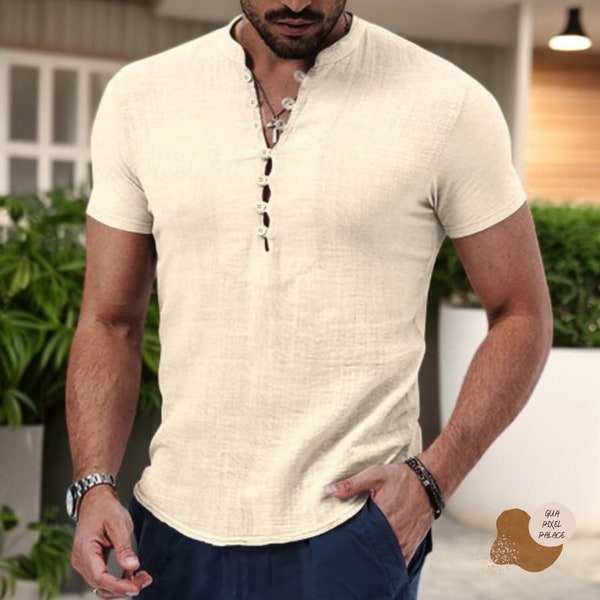 100% Linen Clothing for Men - Etsy