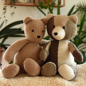 Memory Bear Sewing Pattern: Keepsake Plush (PDF Pattern) - Etsy