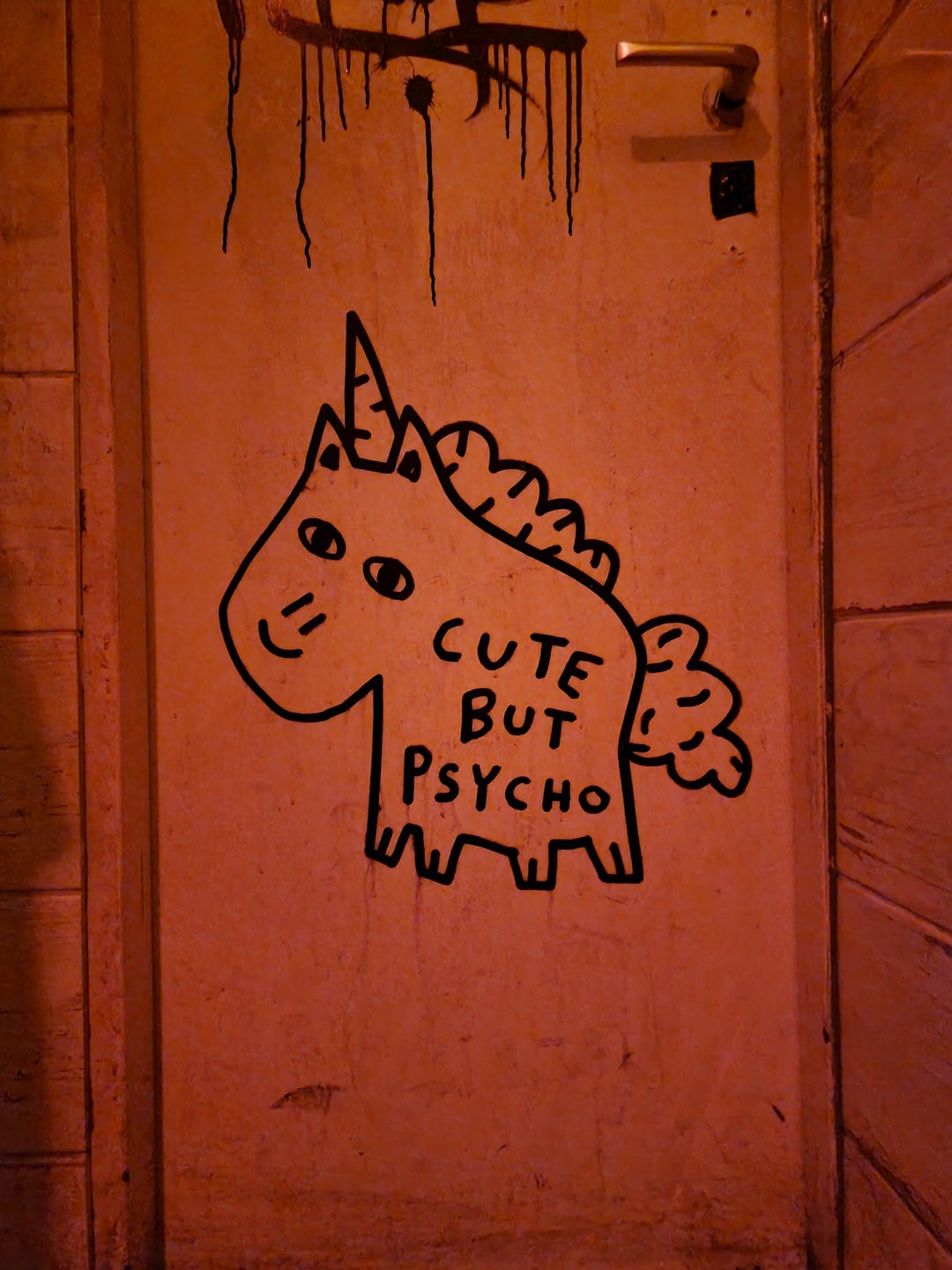Poster Cute but Psycho - Etsy