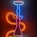 Hookah Neon Sign, Hookah Neon Led Sign, Colorful Neon Sign, Cafe Neon ...