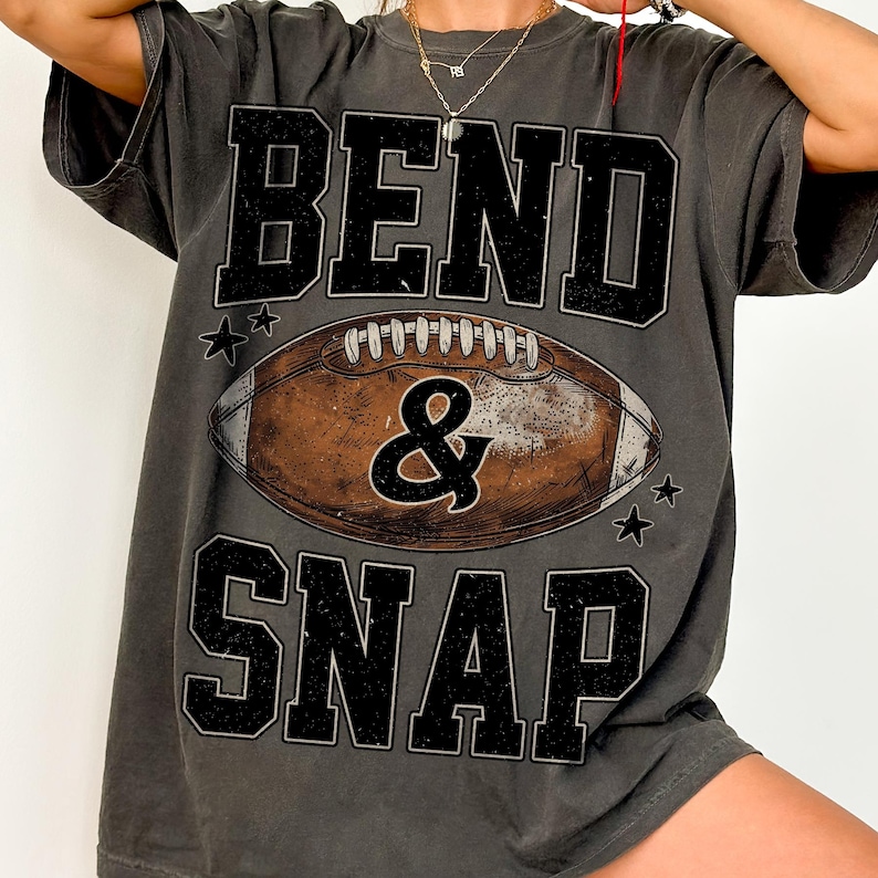 Bend and Snap Football Png, Funny Game Day Png, Funny Touchdown Game ...