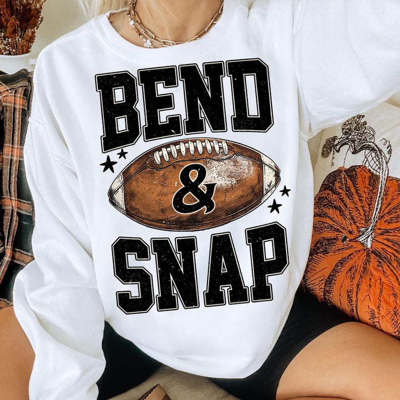Bend and Snap Football Png, Funny Game Day Png, Funny Touchdown Game ...