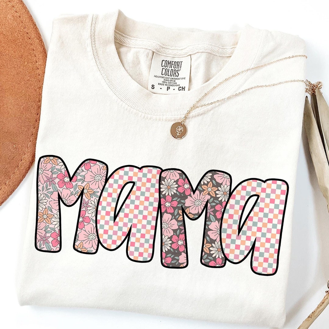 Preppy Mama Png, Cute Mama Png, Floral Mama Png, Mothers Day Png, Mama ...