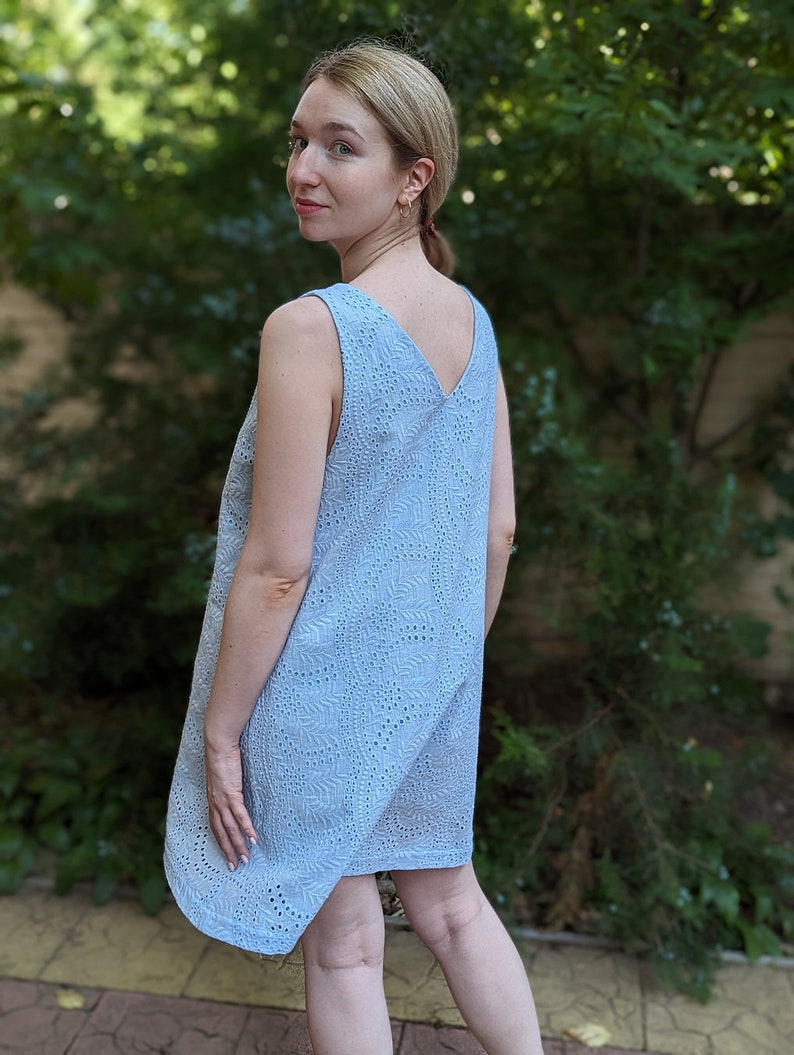 PDF Sewing Pattern A-line Dress Atlanta - Etsy