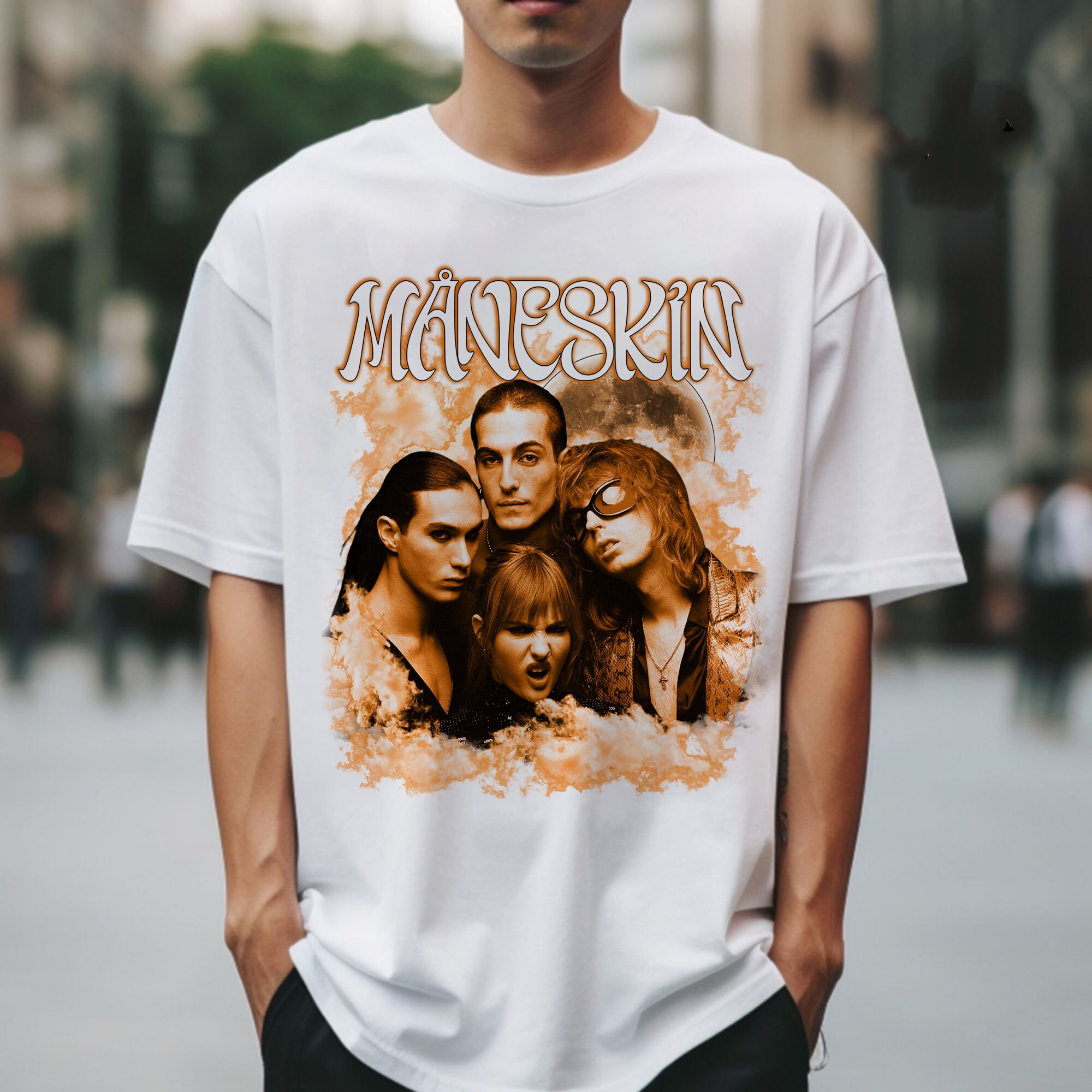 Maneskin Tour 2023 PNG Maneskin PNG Rock Band PNG vintage - Etsy France