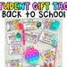 Back to School Gift Tags Editable Open House Meet the Teacher Student ...