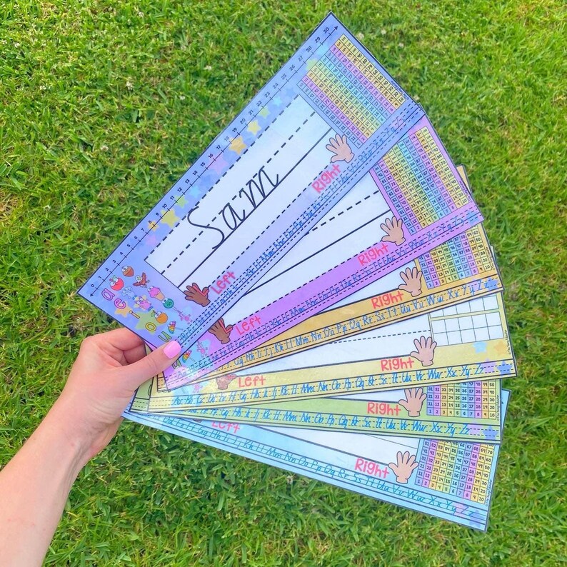 Editable Pastel Desk Plate Name Labels *lower & Upper Years* Back to ...