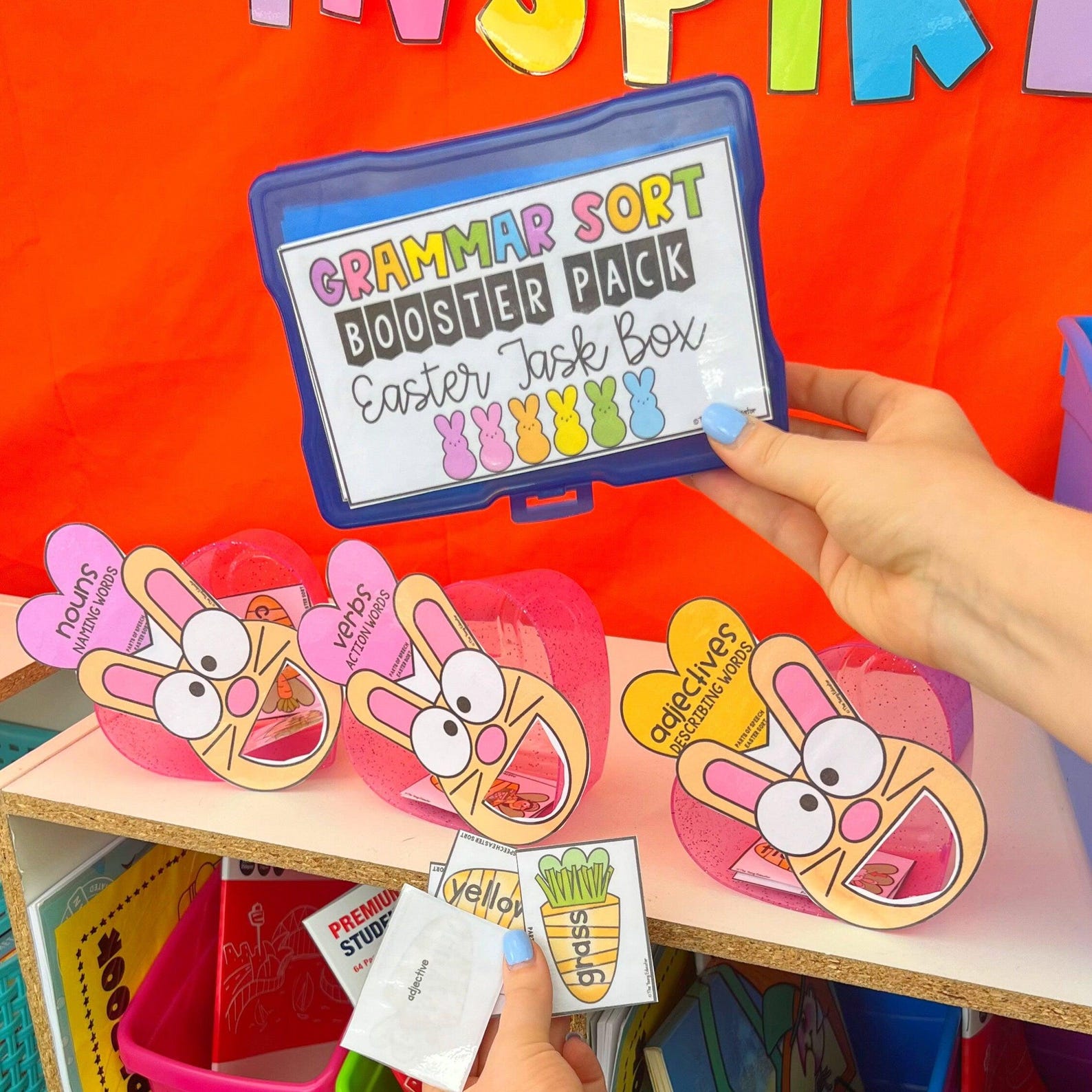 Easter Phonics and Grammar Booster Pack - Science of Reading - Task ...