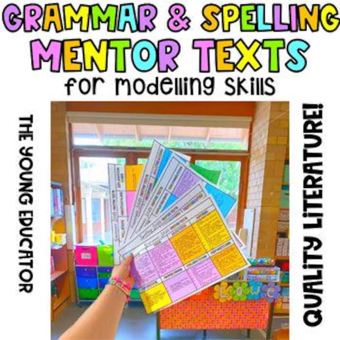 Grammar and Spelling Skills Mentor Texts Lists - Etsy