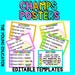 CHAMPS EDITABLE POSTERS | Classroom Rules Expectations - Etsy