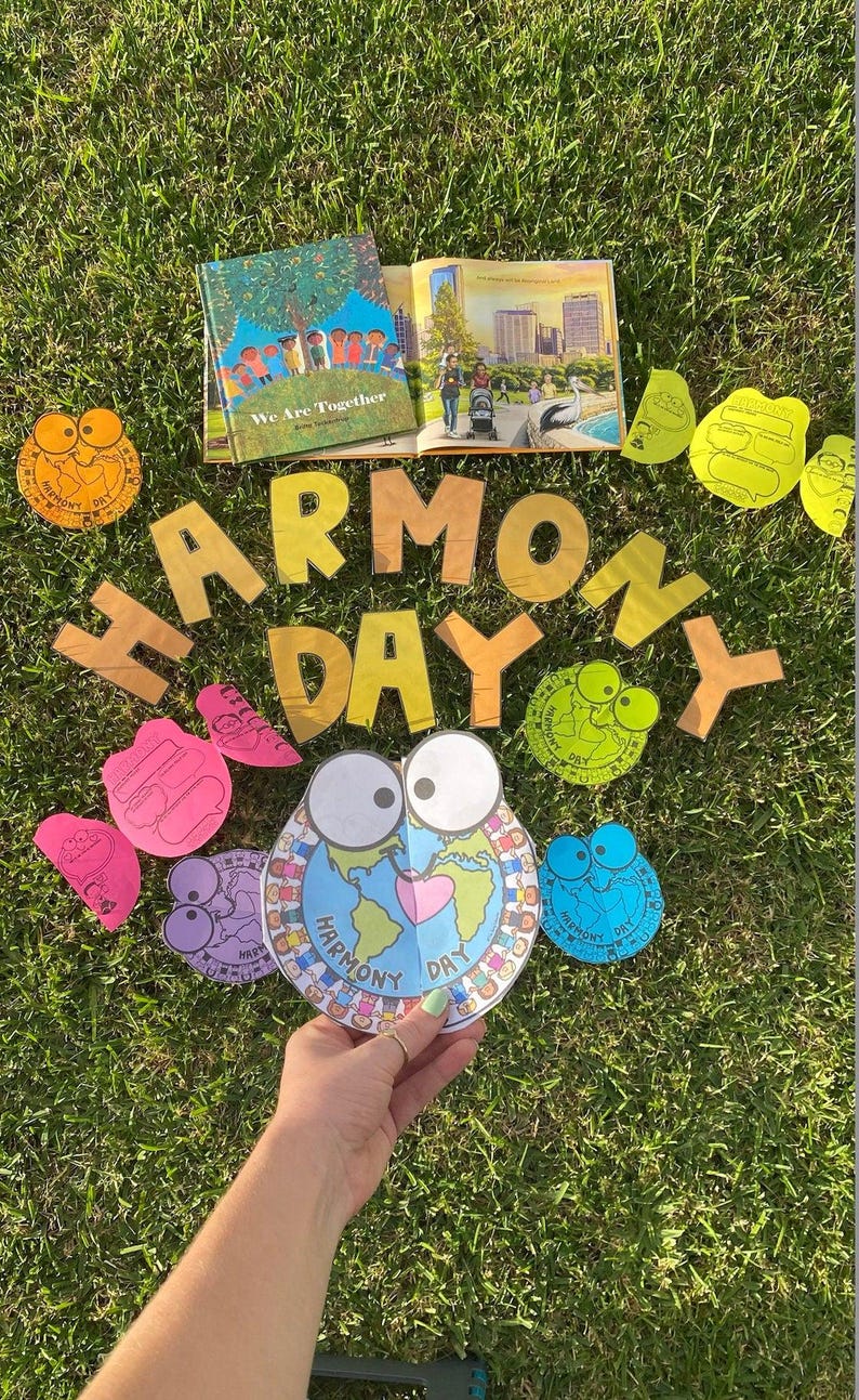 Harmony Day Craftivity - Etsy