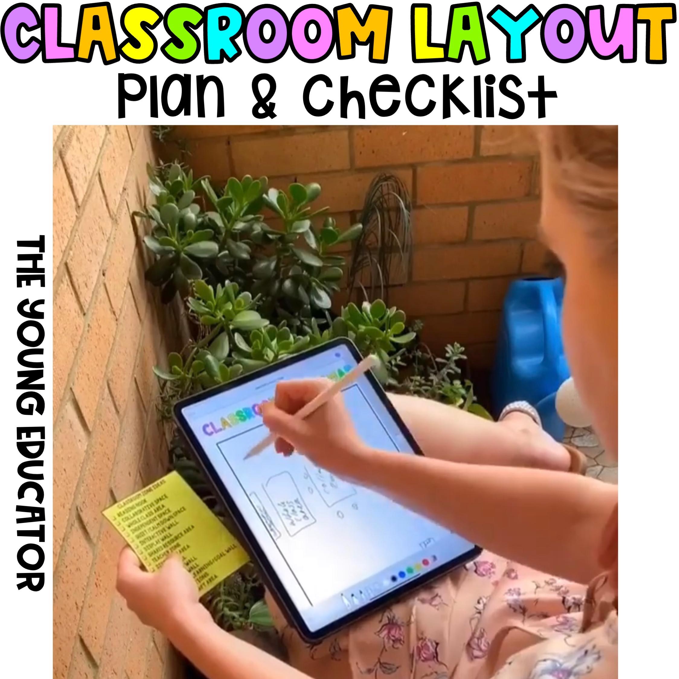 Classroom Layout Planner and Checklist - Etsy