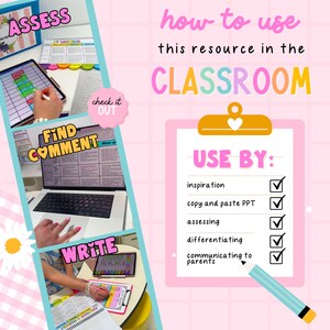 Differentiated Report Card Comments Bank - Grades 5 & 6 Curriculum ...