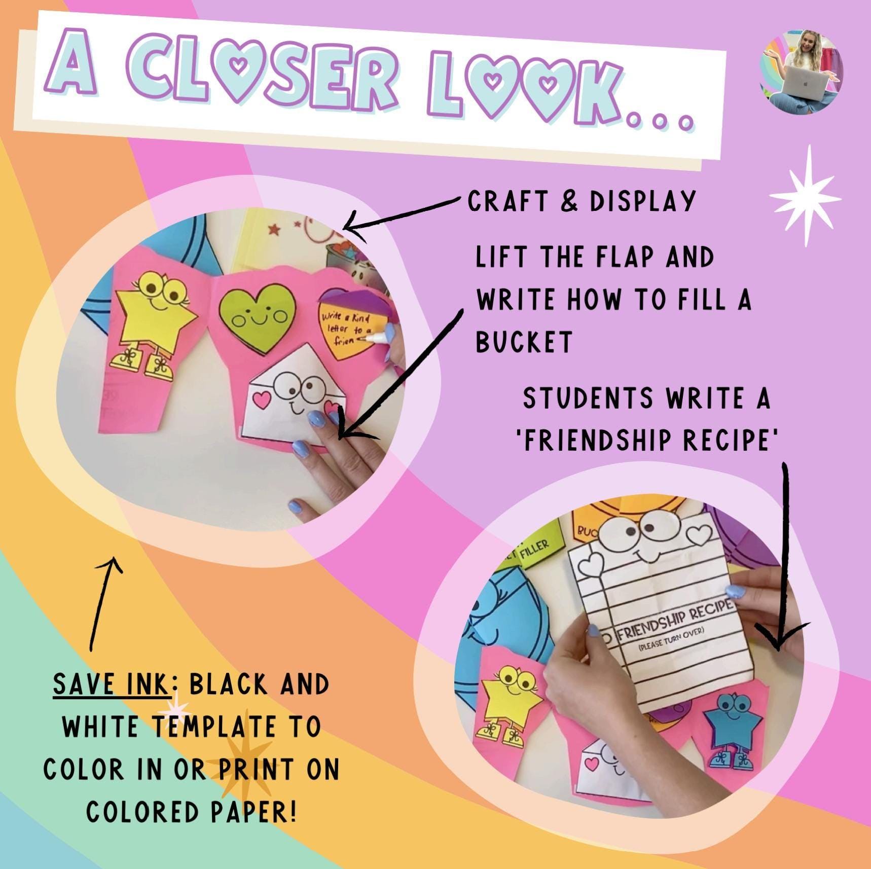 Bucket Filler Craftivity/back to School/friendship Recipe/how to Fill a ...