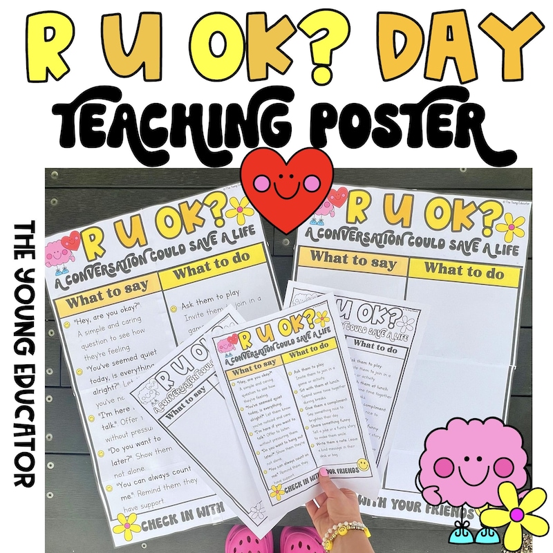 R U Okay Day Poster - Etsy Australia