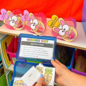 Easter Phonics and Grammar Booster Pack - Science of Reading - Task ...