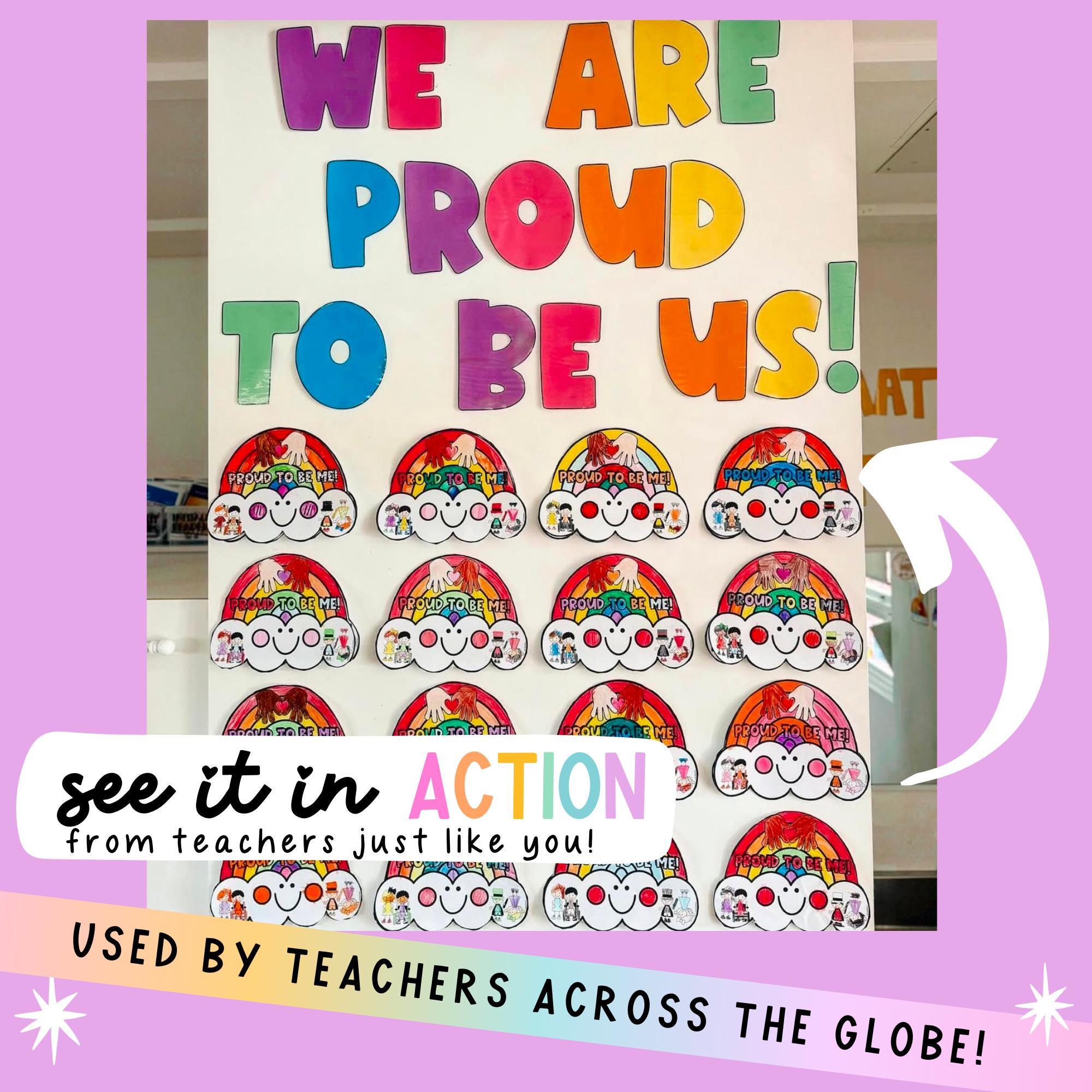 Proud to Be Me - World Pride Month - Diversity / Harmony Day - Etsy