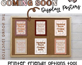 BOHO Amazing Work Bulletin Board Display - Etsy