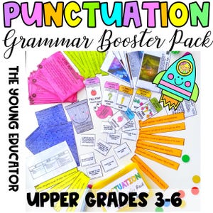 Grammar Booster Pack - Upper Grades Bundle - Etsy