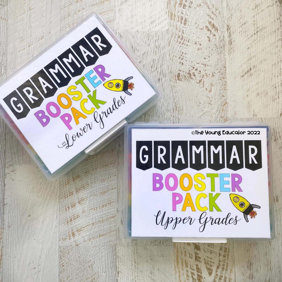 Grammar Booster Pack - Ultimate Bundle - Etsy