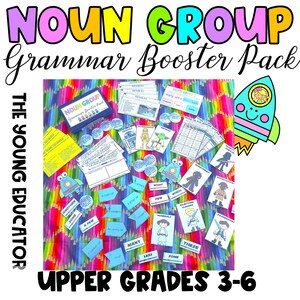 Grammar Booster Pack - Upper Grades Bundle - Etsy