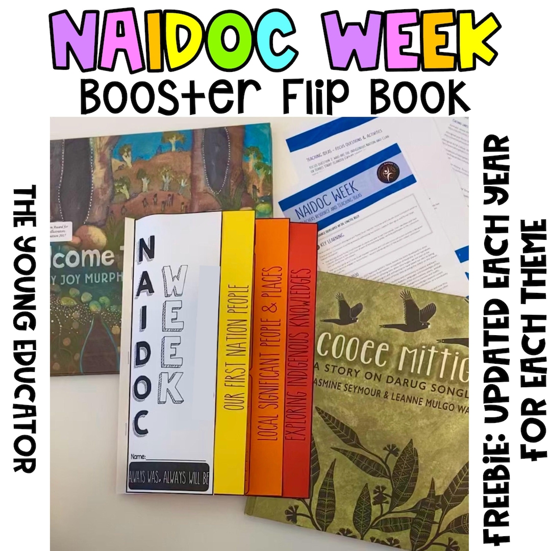 NAIDOC WEEK Learning Journal / Flip Book / Keep the Fire Burning + Free ...