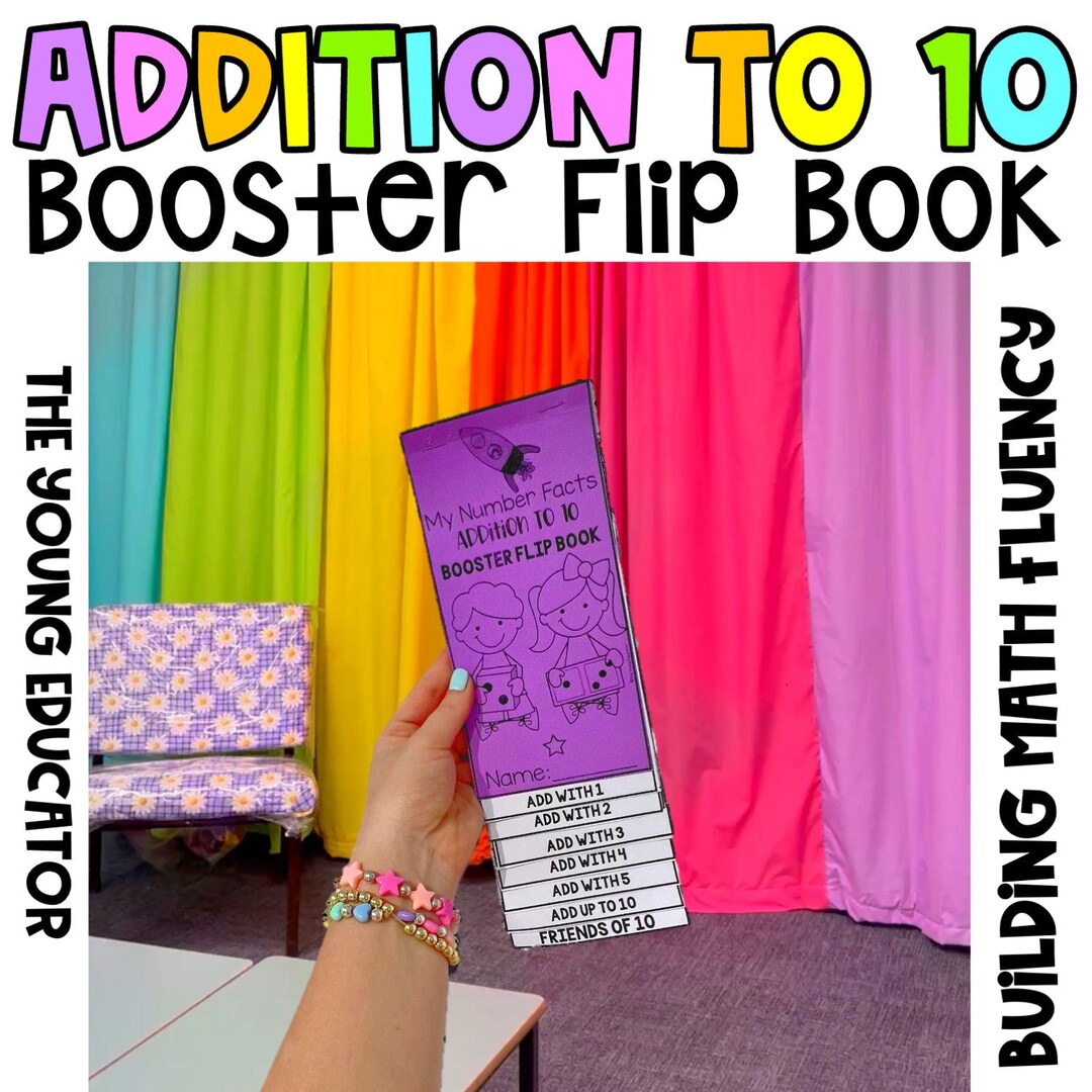 Addition to 10 Booster Flip Book - Etsy