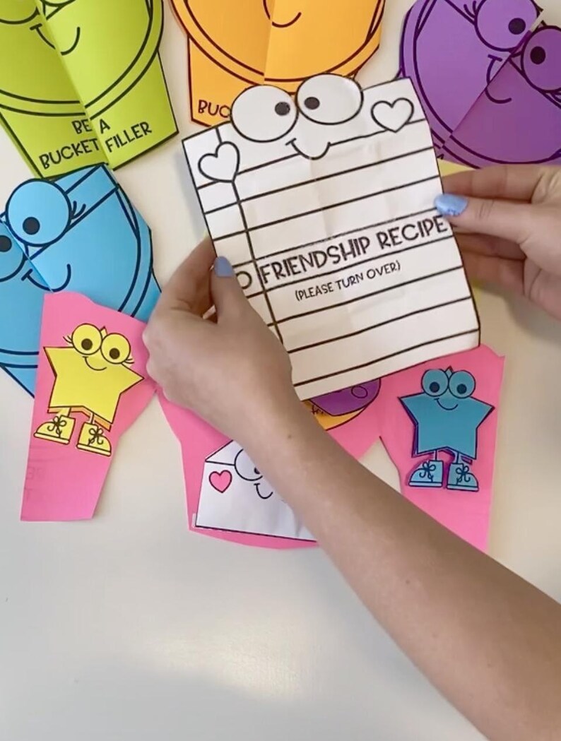 Bucket Filler Craftivity/back to School/friendship Recipe/how to Fill a ...