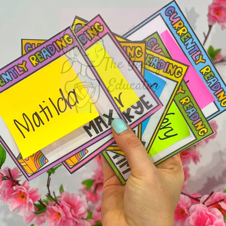BOOK READING DISPLAY / Book Week / Read, Grow, Inspire - Etsy