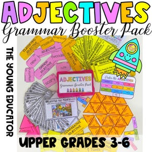 Grammar Booster Pack - Upper Grades Bundle - Etsy