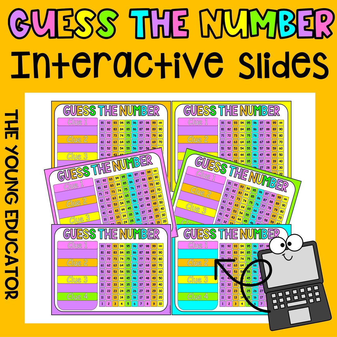 GUESS the Number - A Digital Game for NUMBER SENSE *interactive ...
