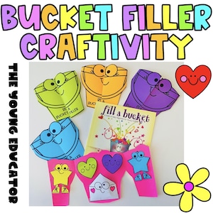 Bucket Filler Craftivity/back to School/friendship Recipe/how to Fill a ...