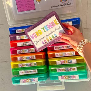 Grammar Booster Pack - Upper Grades Bundle - Etsy