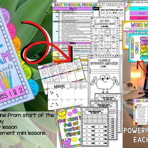 BACK TO SCHOOL Program - Grades 1 and 2 *first Ten Days* - Etsy
