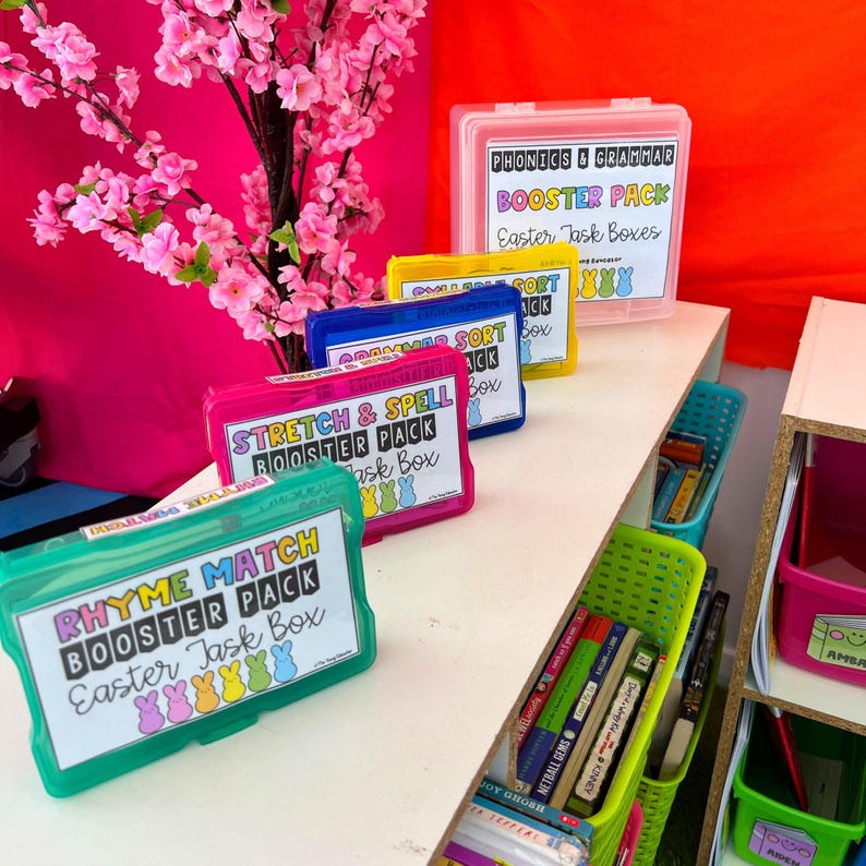 Easter Phonics and Grammar Booster Pack - Science of Reading - Task ...