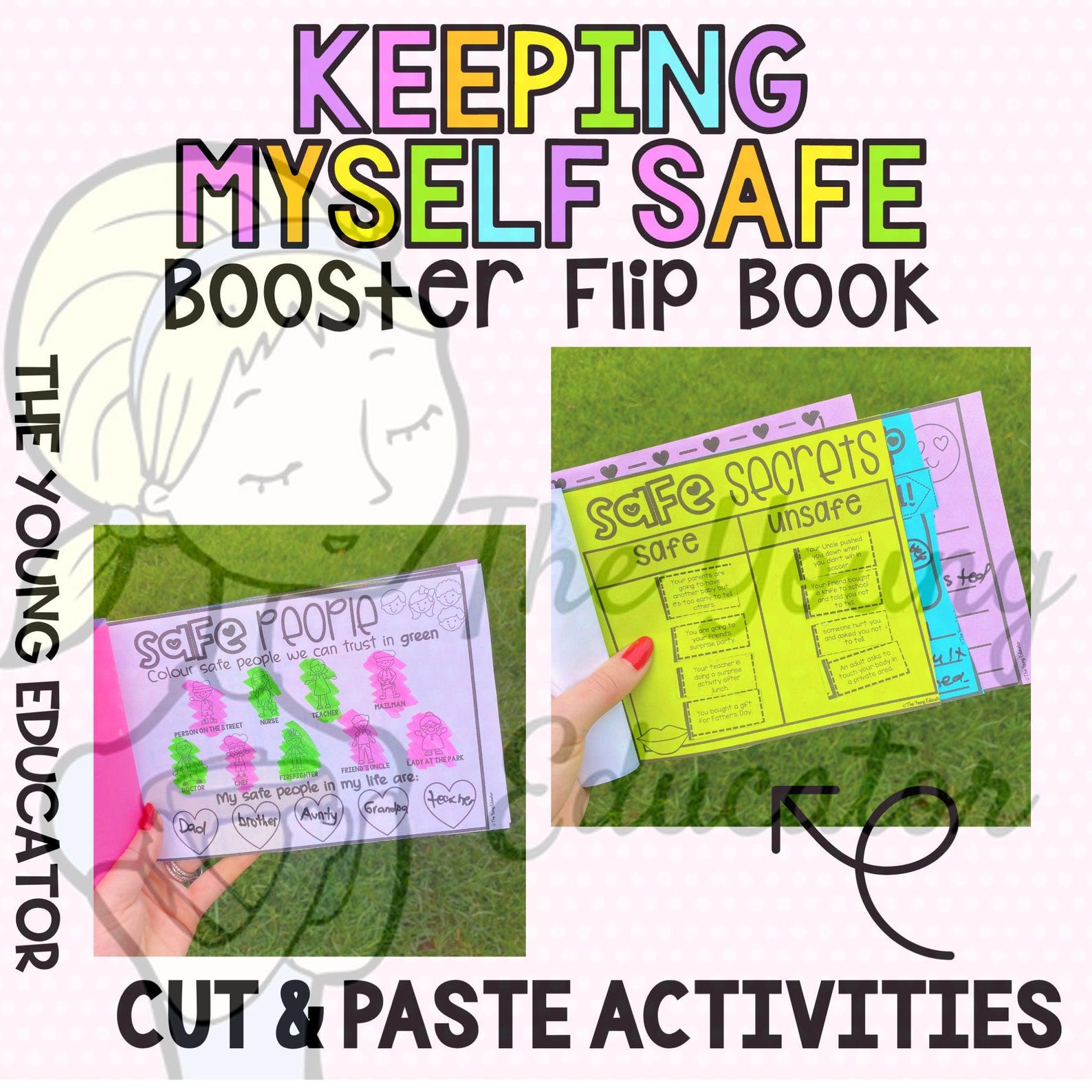 KEEPING MYSELF SAFE - Health Education Booster Book (child Protection ...