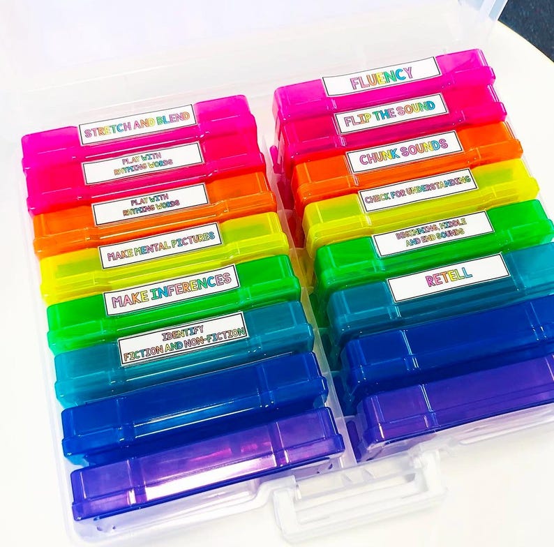 Reading Booster Pack Bundle | Reading Strategies Task Boxes | Science ...