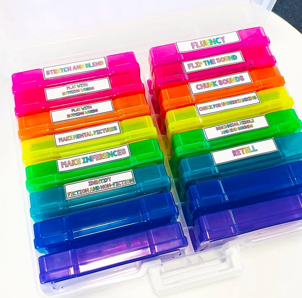 Reading Booster Pack Bundle | Reading Strategies Task Boxes | Science ...
