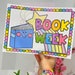 BOOK READING DISPLAY / Book Week / Read, Grow, Inspire - Etsy