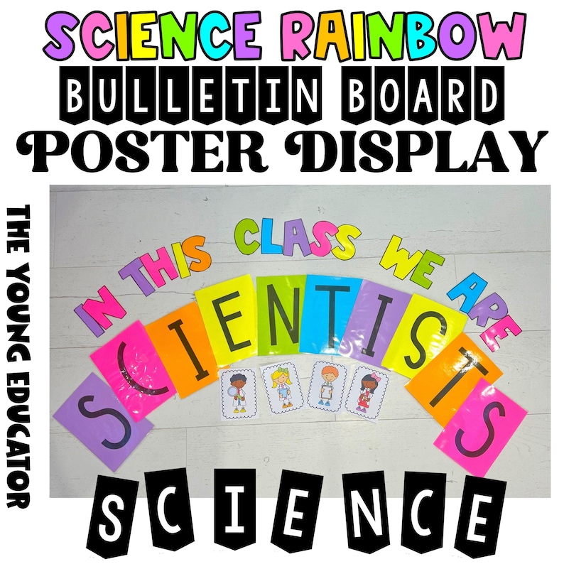 SCIENCE BULLETIN BOARD / Classroom Display / Rainbow Classroom ...