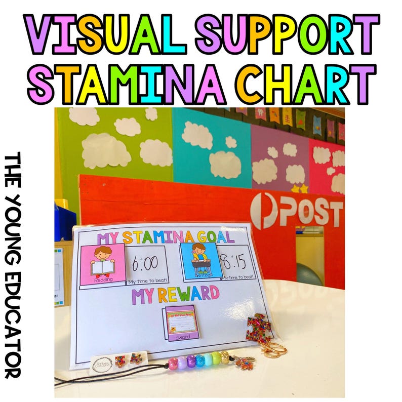 Visual Support Focus & Incentive Chart / Build Stamina! - Etsy