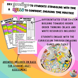 TIME BOOSTER PACK Bundle - Maths Activity Pack Bundle *differentiated ...