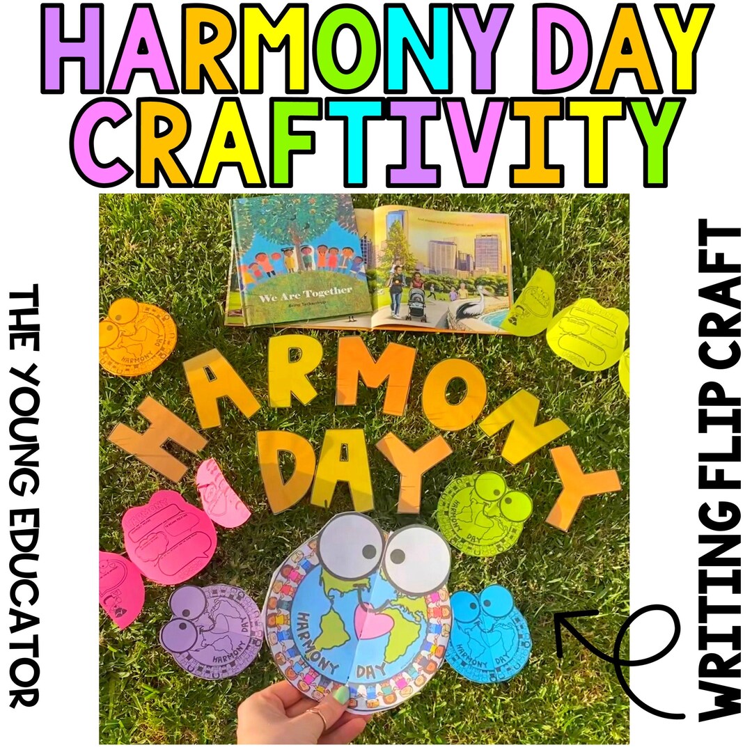 Harmony Day Craftivity - Etsy Australia
