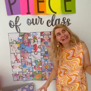 You're an Important Piece of Our Class Puzzle Door/bulletin Board ...