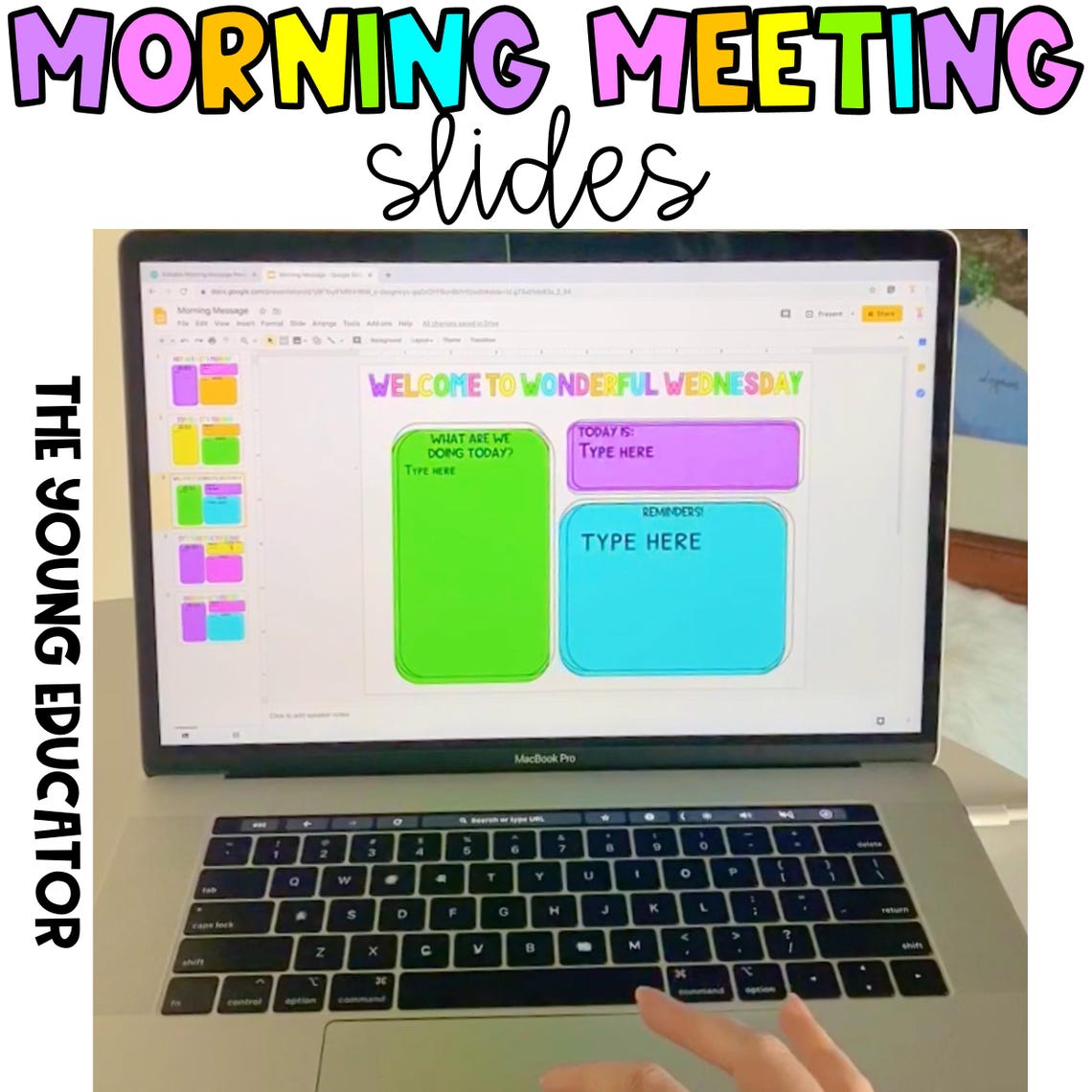 Editable Morning Message Powerpoint - Distance Learning - Etsy
