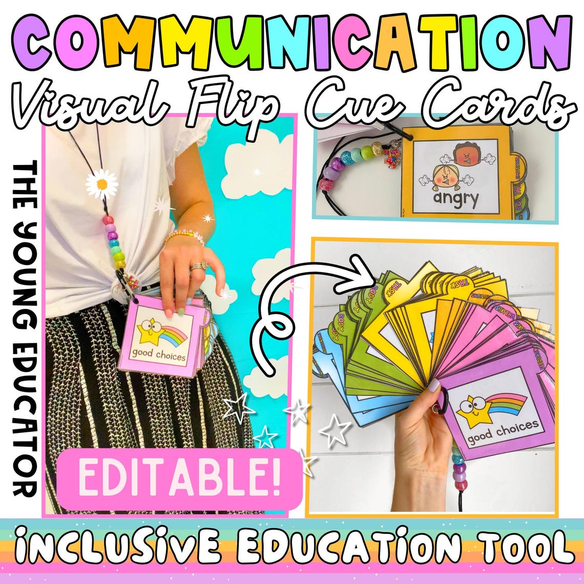 Visual Communication Flip Cue Cards - Etsy
