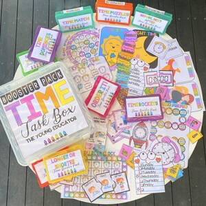 TIME BOOSTER PACK Bundle - Maths Activity Pack Bundle *differentiated ...