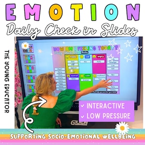 Morning Feelings & Emotional Check-in Visual Slides |daily SEL Routine ...