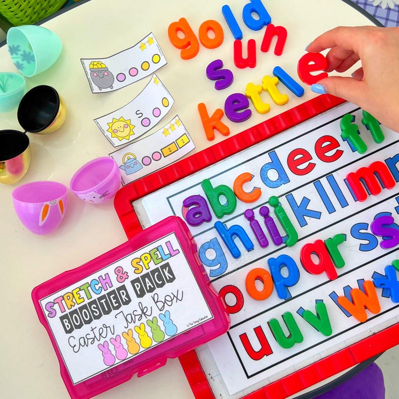 Easter Phonics and Grammar Booster Pack - Science of Reading - Task ...