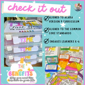 TIME BOOSTER PACK Bundle - Maths Activity Pack Bundle *differentiated ...